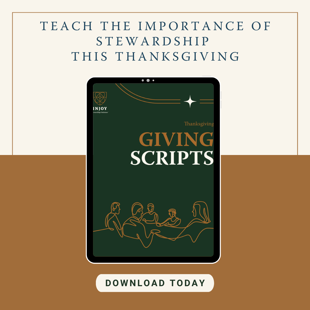 Giving Scripts - Thanksgiving Edition